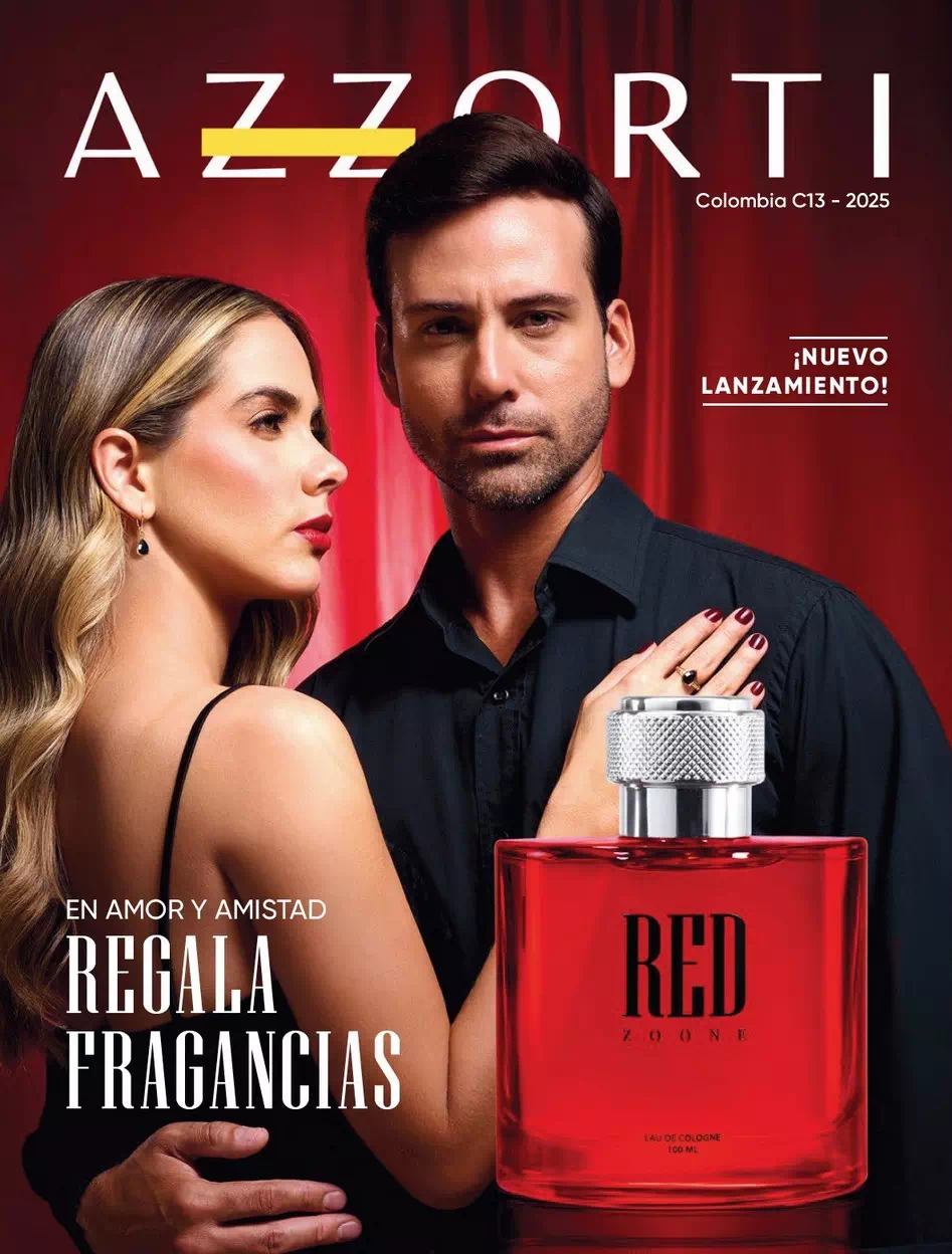 Catálogo Azzorti Campaña 13 2025 Colombia | Amor & Amistad | Diosa Mujer